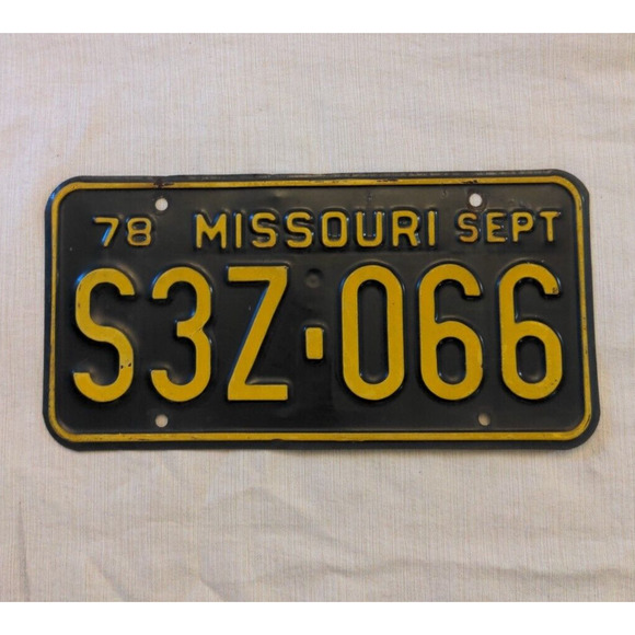 Missouri | Other | License Plate | Poshmark